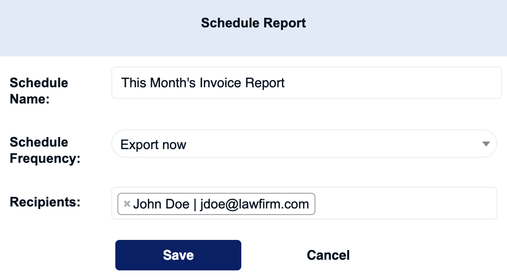 Invoice Billing Report - Billing History and Accounts Receivable ...